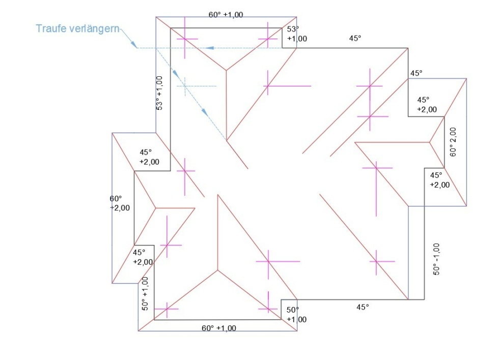 Komplexe Dachausmittlung - Greifswalder Zimmerer