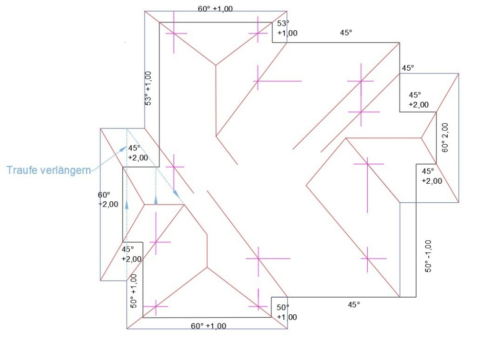 Komplexe Dachausmittlung - Greifswalder Zimmerer